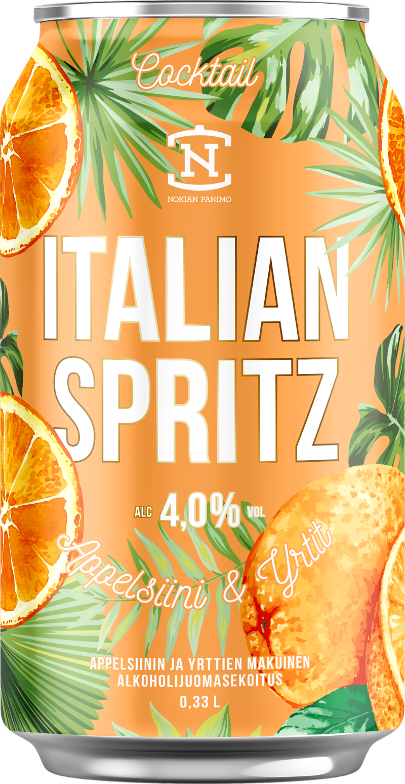 Italian Spritz Cocktail - Nokian panimo